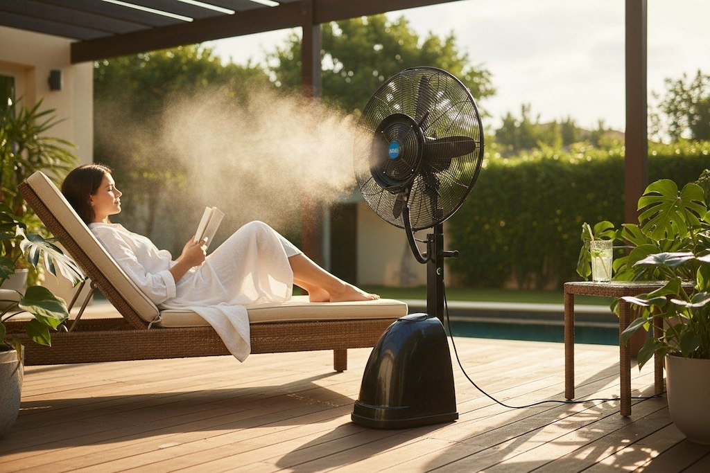 Veliki Ventilator sa vodenim Hladjenjem