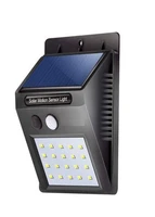 Solarna Led Lampa Sa Senzorom Pokreta I Led Svetlom