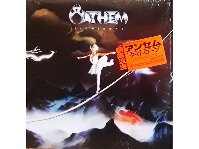 LP*: ANTHEM - TIGHTROPE (JAPAN, 1986) PERFEKTNA