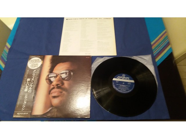 Syl Johnson ‎– Back For A Taste Of Your Love (Japan)