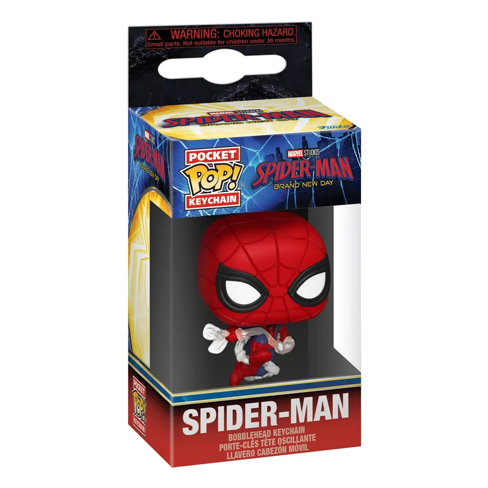 Funko POP! Keychain: Spider-Man Brand New Day - Spider-Man
