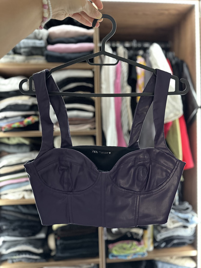 ZARA kozni top/korset