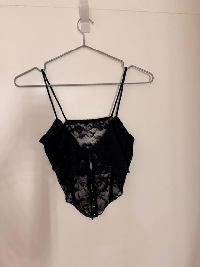 Bershka korset top