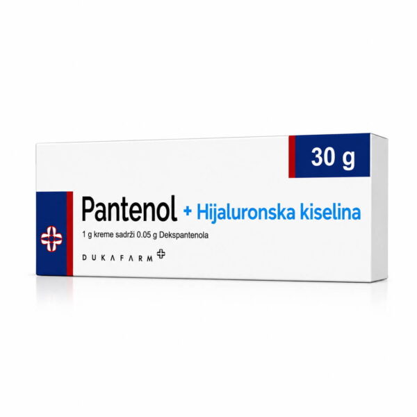 Pantenol krema sa hijaluronom 30 g – Duka Farm