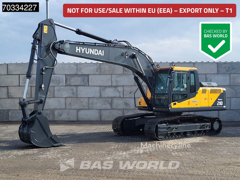 Novi Hyundai R210 bager guseničar