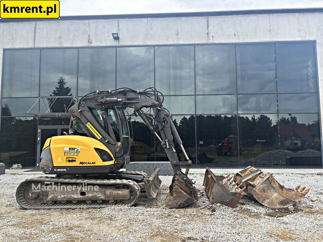Mecalac 8 MCR mini bager