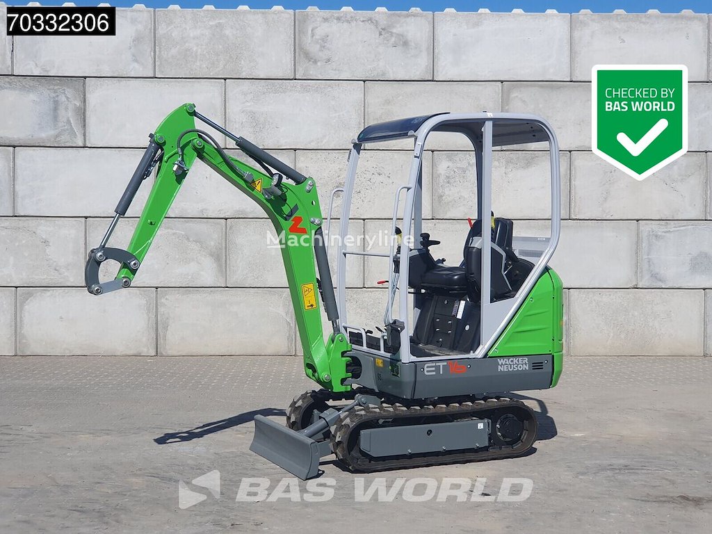 Novi Wacker Neuson ET16 mini bager