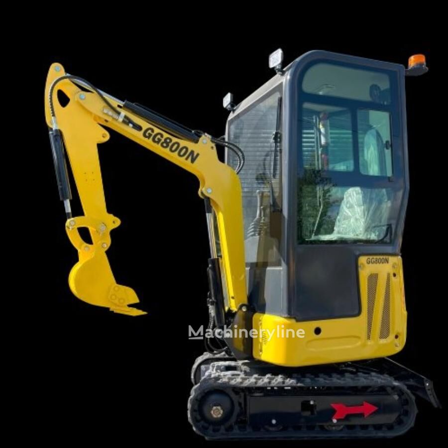 Prodaje se Günter Grossmann Andre Günter Grossmann M/HYTTE OG VARME 1000KG DIESELDREVET MINI mini bager na aukciji