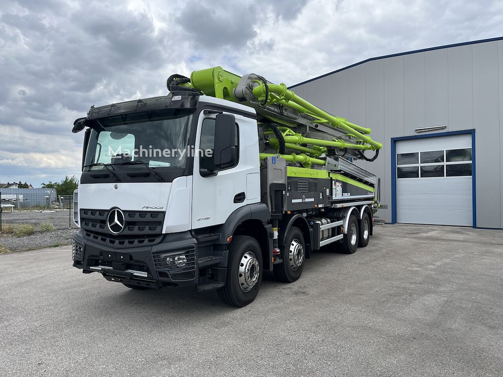Nova Zoomlion ZL43 na šasiji Mercedes-Benz Arocs 3746 pumpa za beton