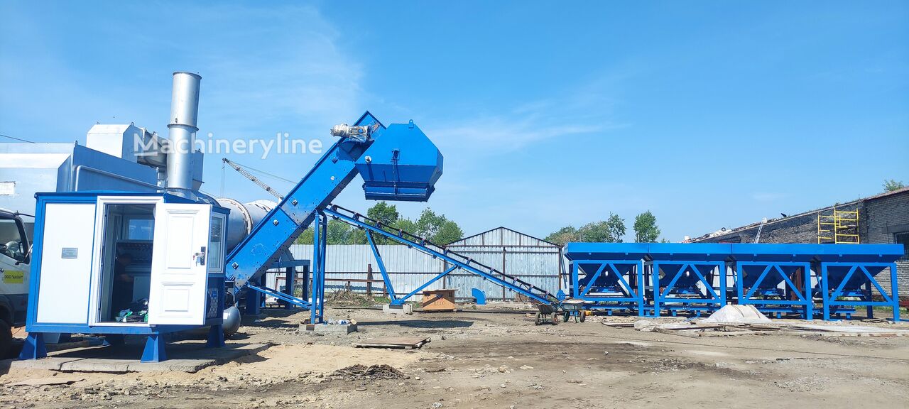 Nova DHB60 Stationary Continuous Asphalt Plant 60t/h asfaltna baza