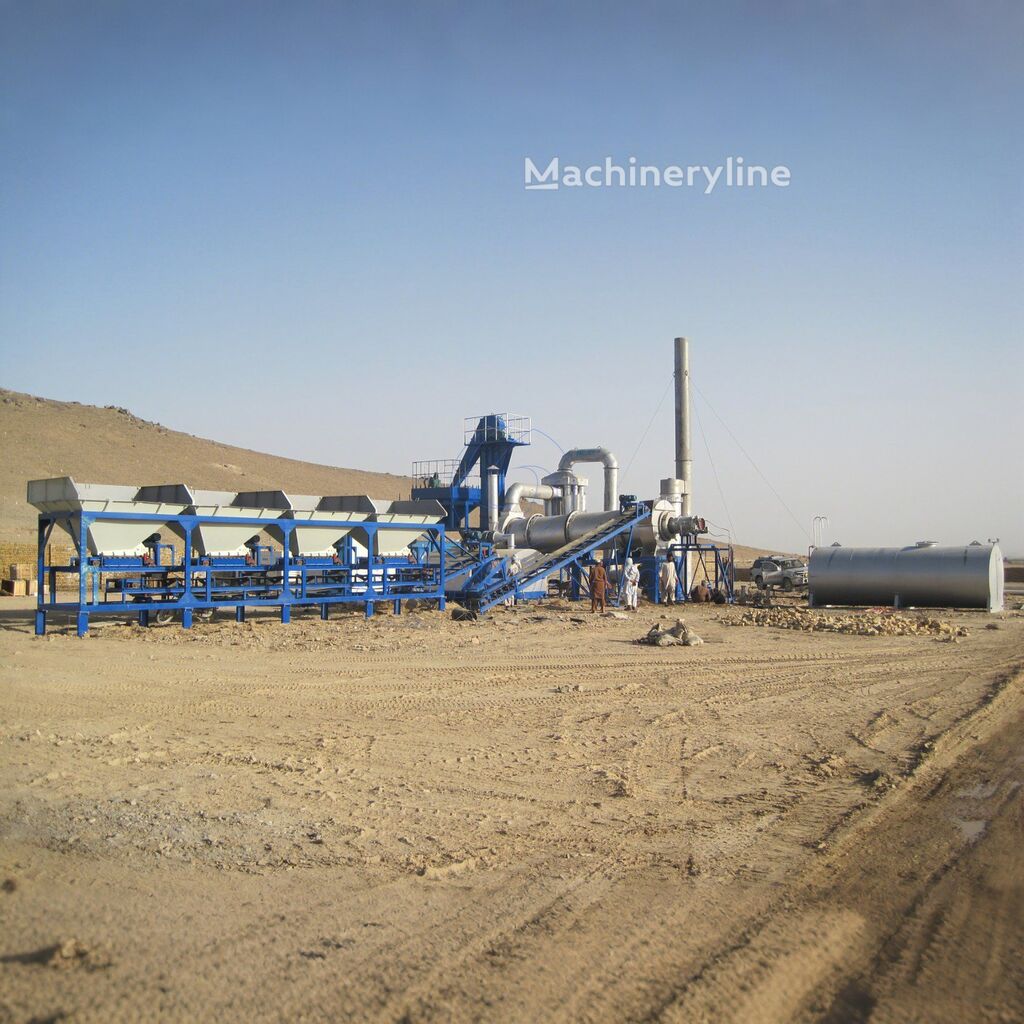 Nova DHB120 Stationary Continuous Drum Mix Asphalt Plant 120t/h asfaltna baza