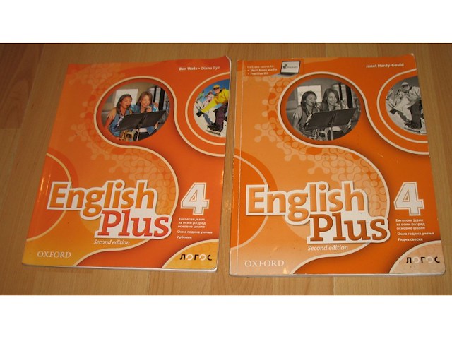 8. ENGLISH PLUS 4 LOGOS UDZBENIK + RADNA SVESKA