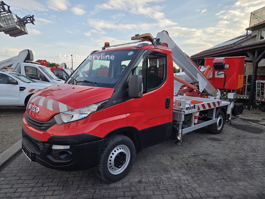 IVECO Daily 35S12 - 21 m multitel mx210 boom lift bucket truck podnośn auto dizalica s korpom