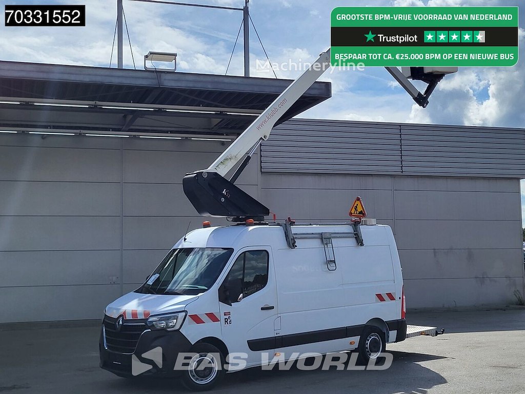 Renault Master 145PK Hoogwerker Klubb K32 Werkhoogte 12,5m L2H2 Trekhaak auto dizalica s korpom