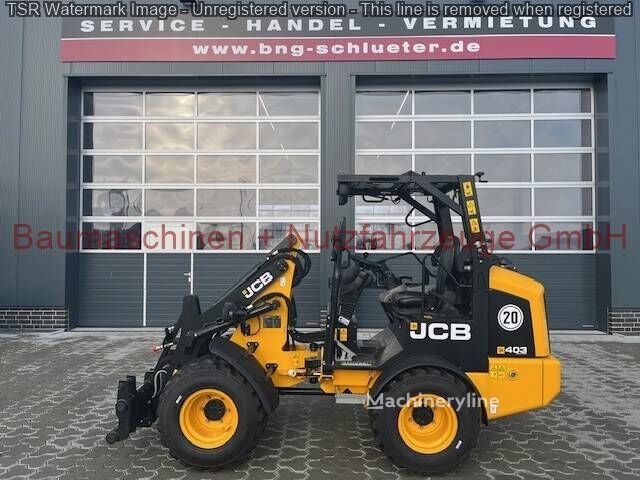 JCB 403 25PS Klappdach DEMO multifunkcionalni utovarivač