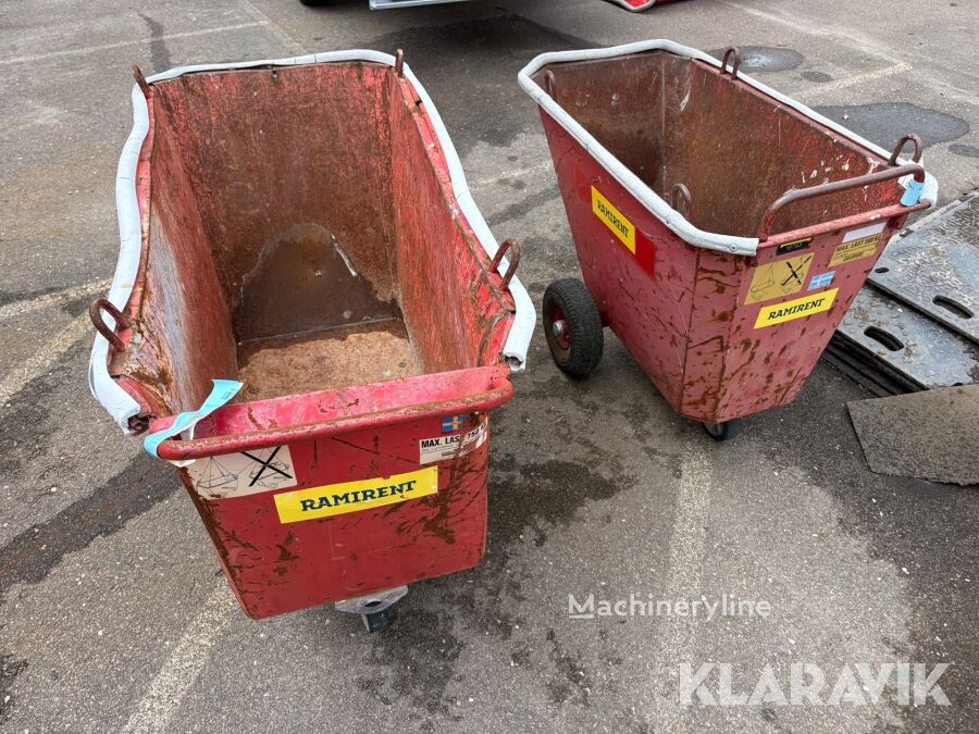Prodaje se Starke Arvid Fodervagn 2 st Starke Arvid kolica na dva točka na aukciji