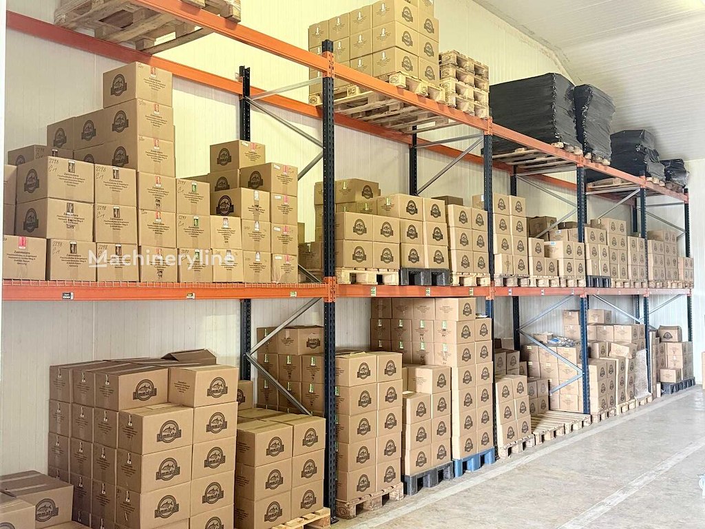 Prodaje se Palletstelling 6 st + 20 L / 17m lengte paletni regal na aukciji