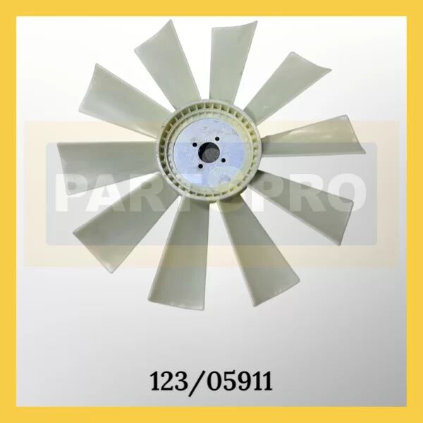 123/05911 ventilator hladnjaka za bagera-utovarivača
