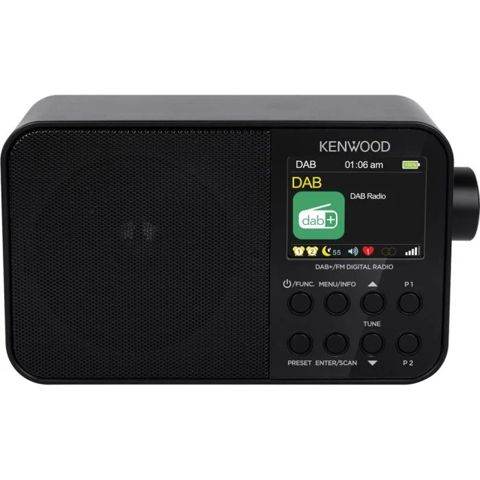 Kenwood CR-M30DAB-B - prenosni DAB+/FM radio