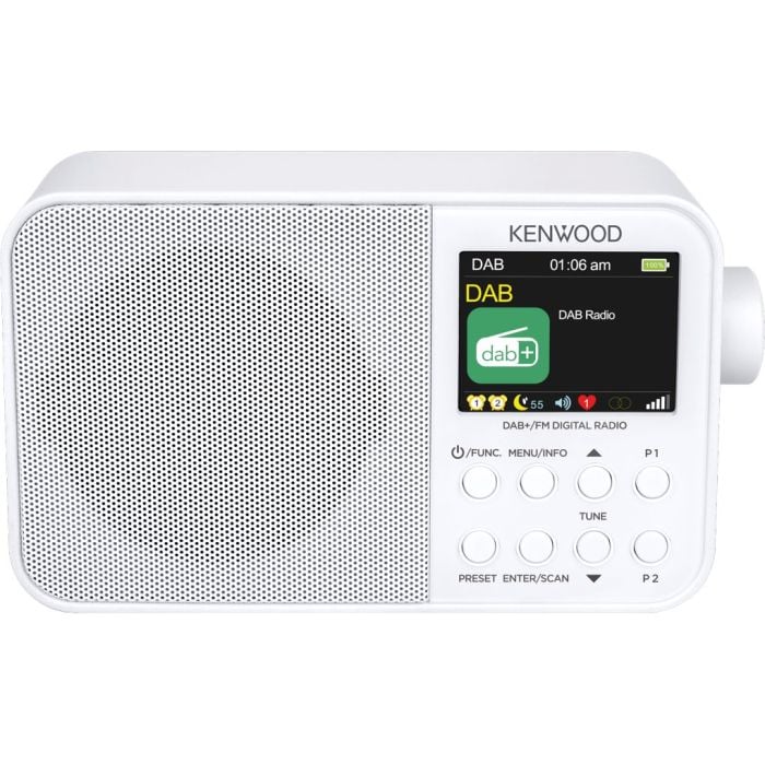 Kenwood CR-M30DAB-W - prenosni DAB+/FM radio