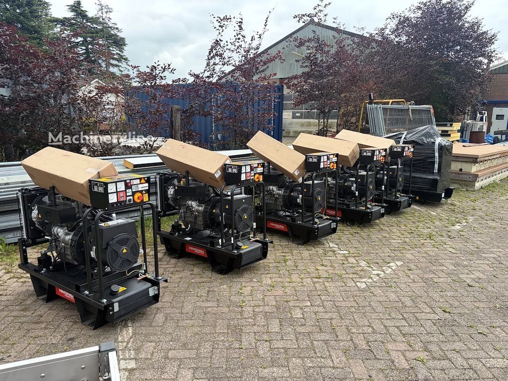Novi Yanmar stamford 20 25 kVA Stage 3/V aggregaat generatorset diesel generator