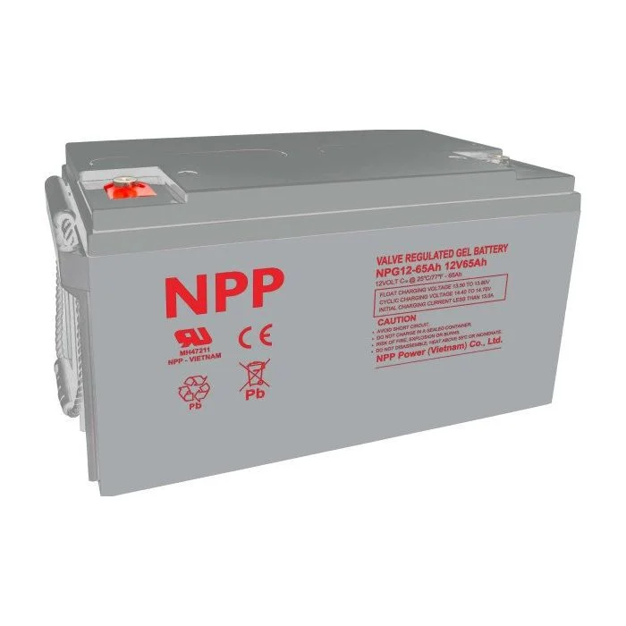 NPP NPG12V-65Ah – GEL akumulator 12V/65Ah