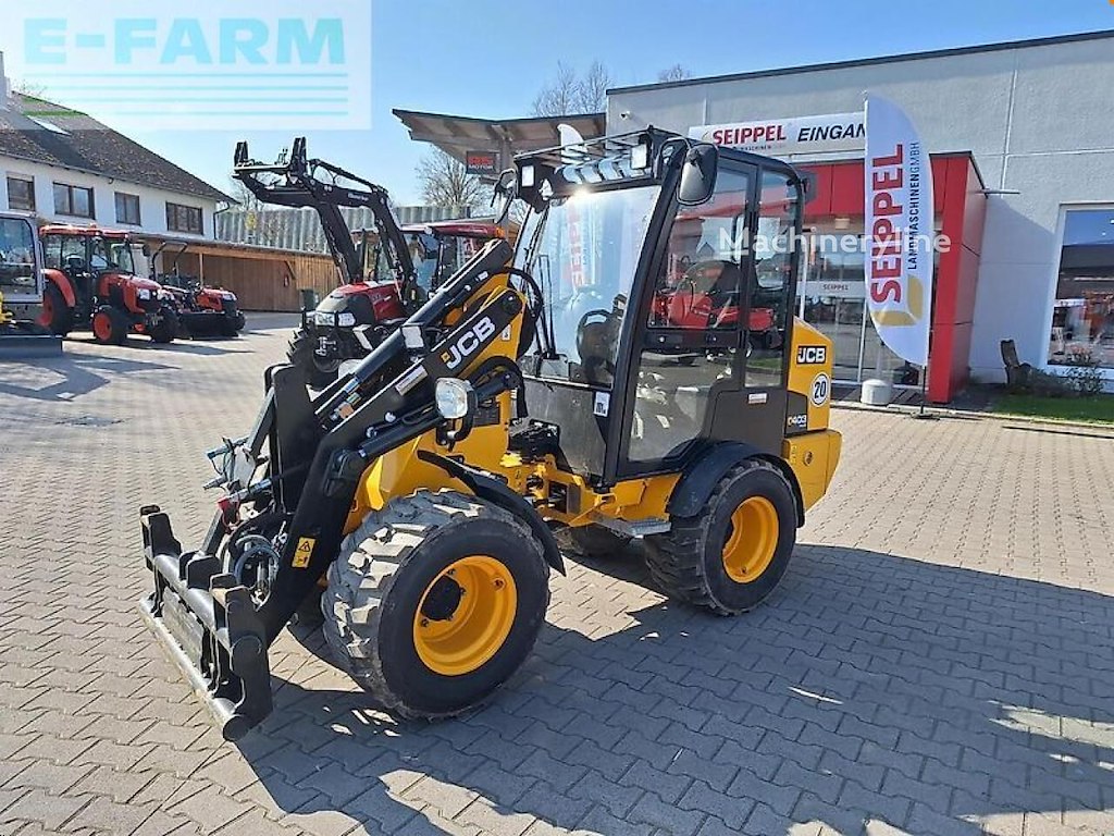 JCB 403 plus cab euro demo mini bager