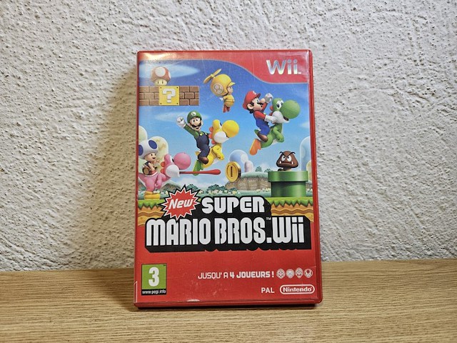 ORIGINAL igrica igra za Nintendo Wii New Super Mario Br