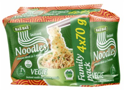 NUDLE UKUS POVRĆA BAŠ BAŠ 280G 4/1