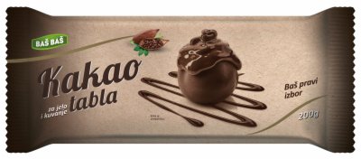 KAKAO KREM TABLA ZA JELO I KUVANJE BAŠ BAŠ 200G