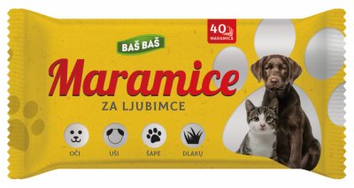 VLAŽNE MARAMICE ZA LJUBIMCE BAŠ BAŠ 40/1