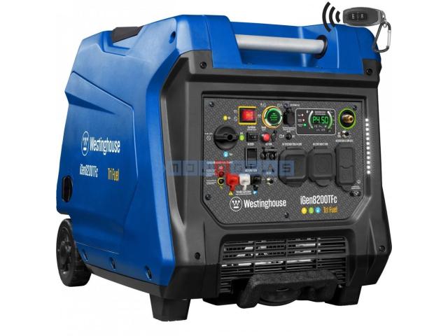 Westinghouse iGen8200TFc Tri-Fuel Inverter Generator