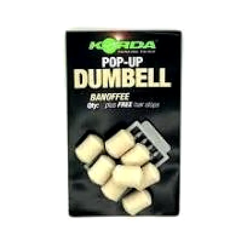 KORDA POP-UP DUMBELL BANOFFEE 12mm - 8pcs (KPB29) 53375
