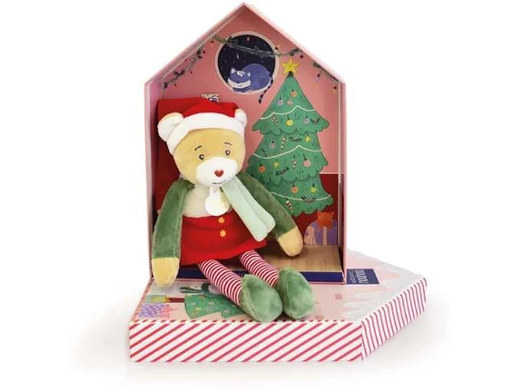 Doudou Novogodišnji plišani meda Cimet 27cm