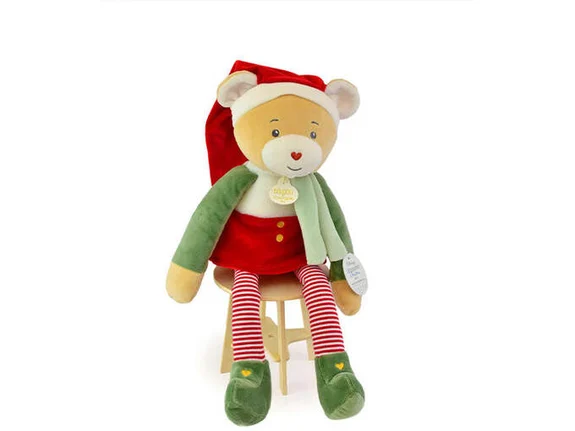 Doudou Novogodišnji plišani meda Cimet 40cm
