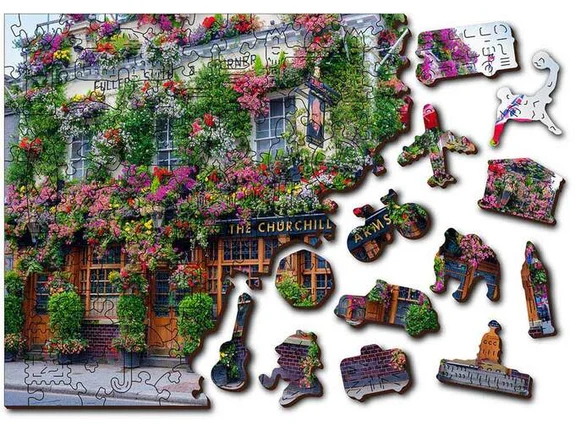 Wooden City Drvene puzle London Pab M