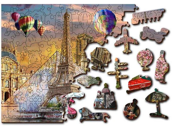Wooden City Drvene puzle Pariz M