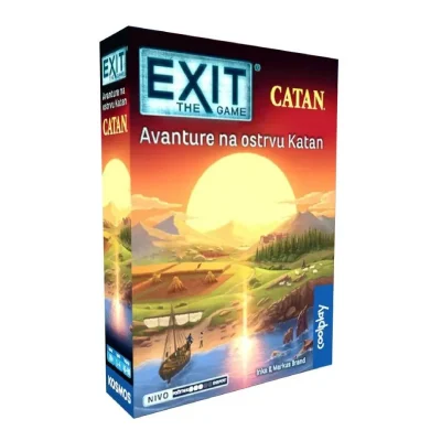 Društvena igra - EXIT CATAN: Avanture na ostrvu Katan (srpski)