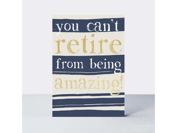 Rachel Ellen Čestitka You can't retire from being amazing!