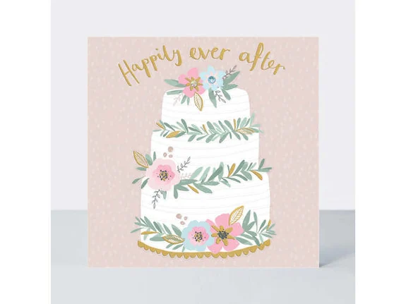 Rachel Ellen Čestitka Happily Ever After / Cake