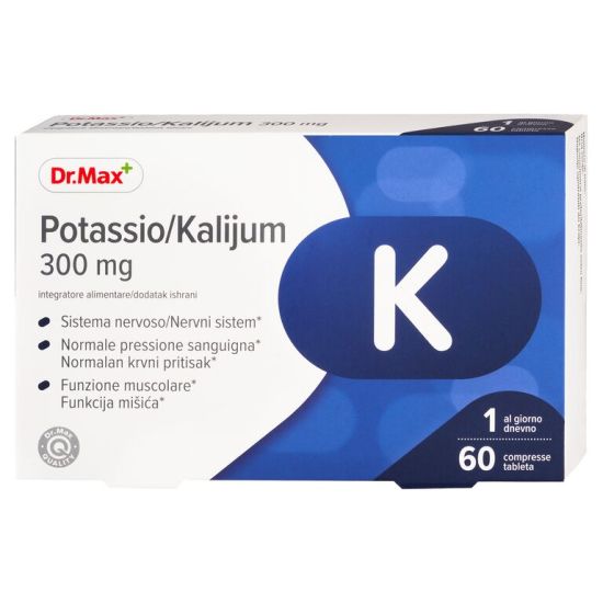 Dr. Max Kalijum 300mg 60 tableta