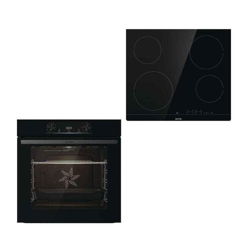 Gorenje Ugradna rerna BO6735E02BK + Gorenje Ugradna ploča ECT641BSC Jump AquaID: EK000678521