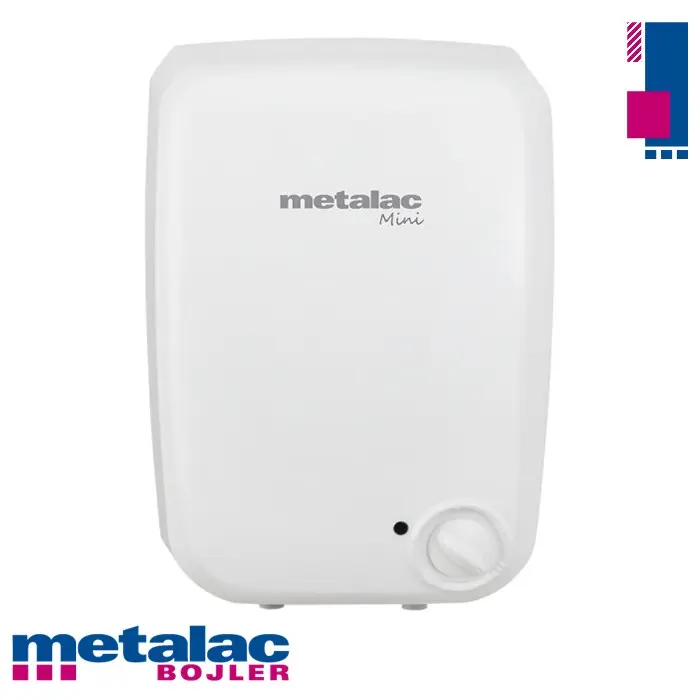Bojler 8L inox MC 8Ni nadgradni baterija sa 3 cevi Mini Metalac