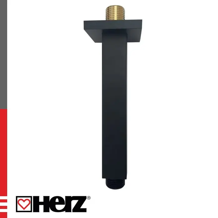 Plafonski drzač tuš mlaznice 12220B CRNI HERZ