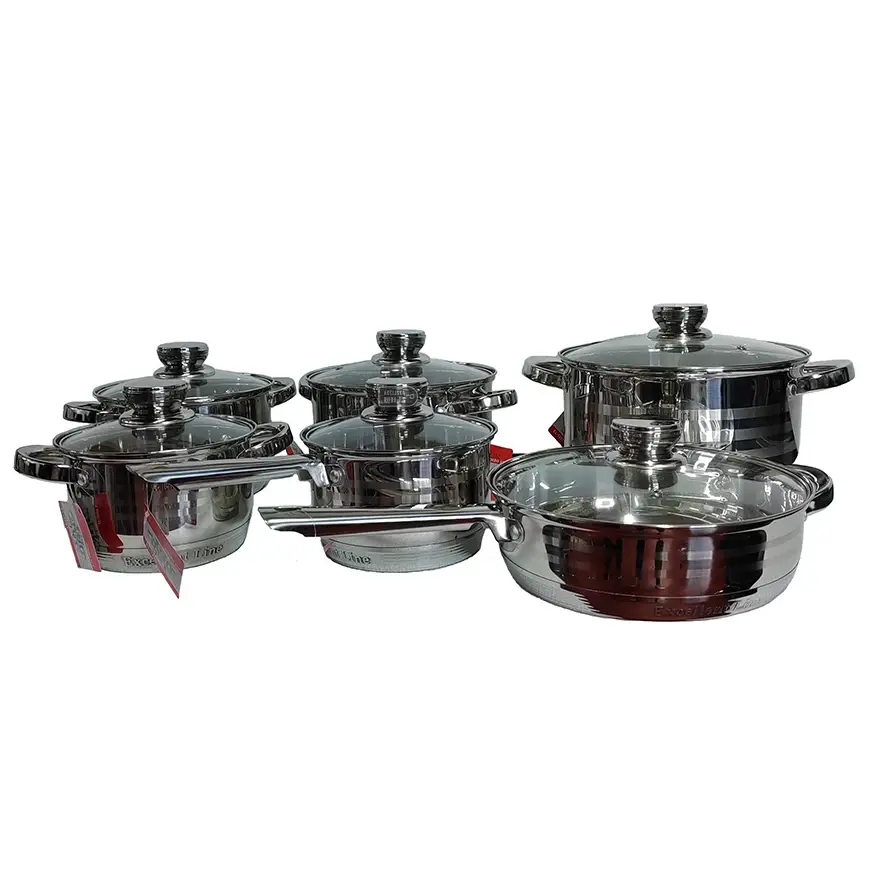 Excellent Line Jumbo Set Lonci 12 delova EL-12STID: EK000882439