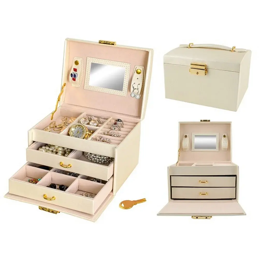 Soulima Kutija za Nakit Bež 12x14x17,5cmID: EK000882319