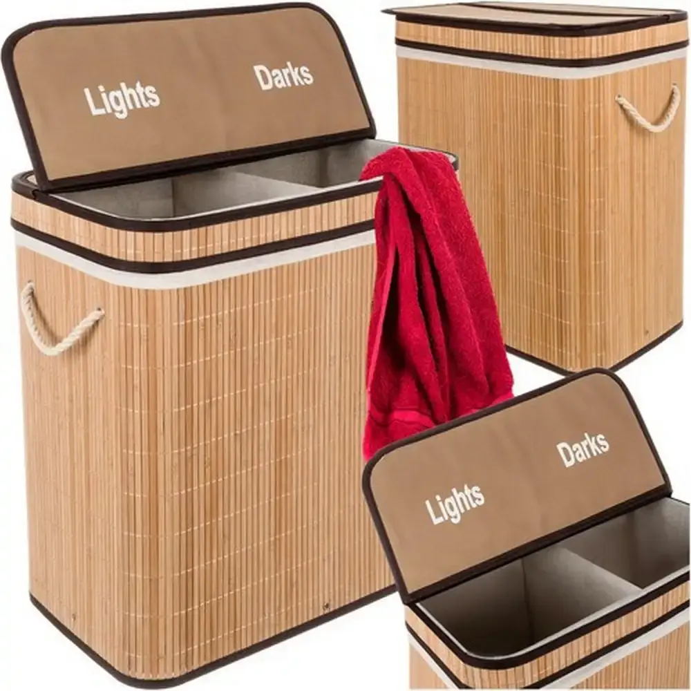 Ruhhy Korpa za Veš Bambus 60x54x35cmID: EK000882337