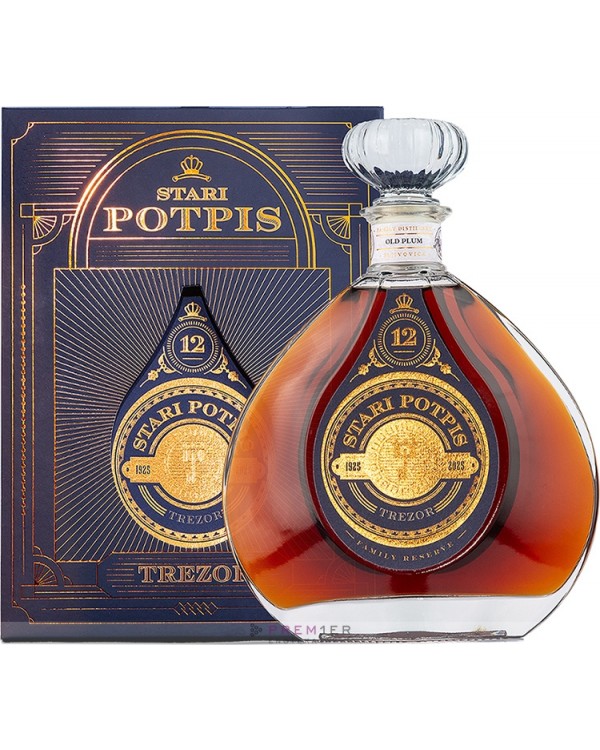 Potpis Stari Potpis Trezor Rakija od Šljive 12G 0.70l