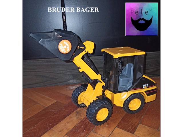 Bruder zuti bager CAT - TOP PONUDA