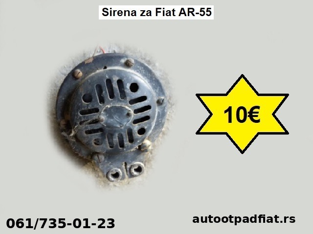 SIRENA ZA FIAT AR-55